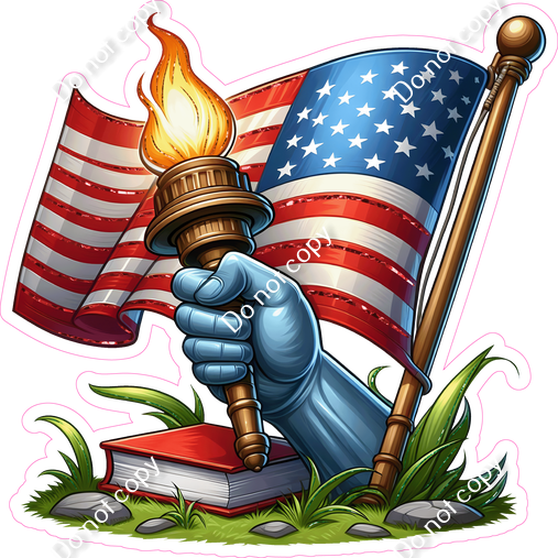 4th of July - Flag| Sign Swag USA