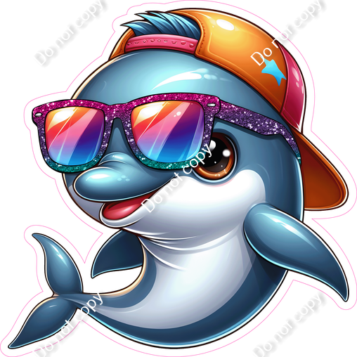Dolphin Surfing w/ Variants| Sign Swag USA