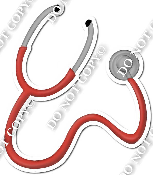 Red Stethoscope| Sign Swag USA