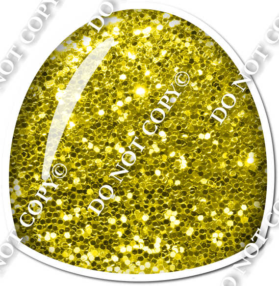 Gumdrop Yellow Sparkle| Sign Swag USA