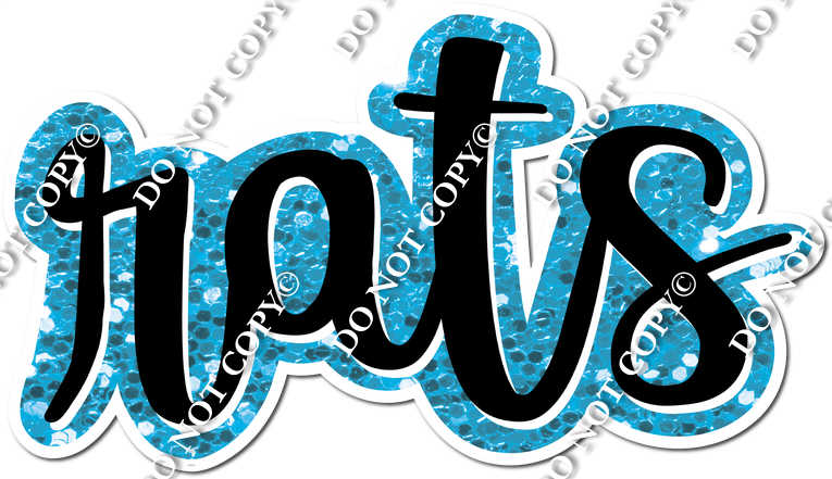 Split Cursive - Caribbean - CONG & RATS| Sign Swag USA