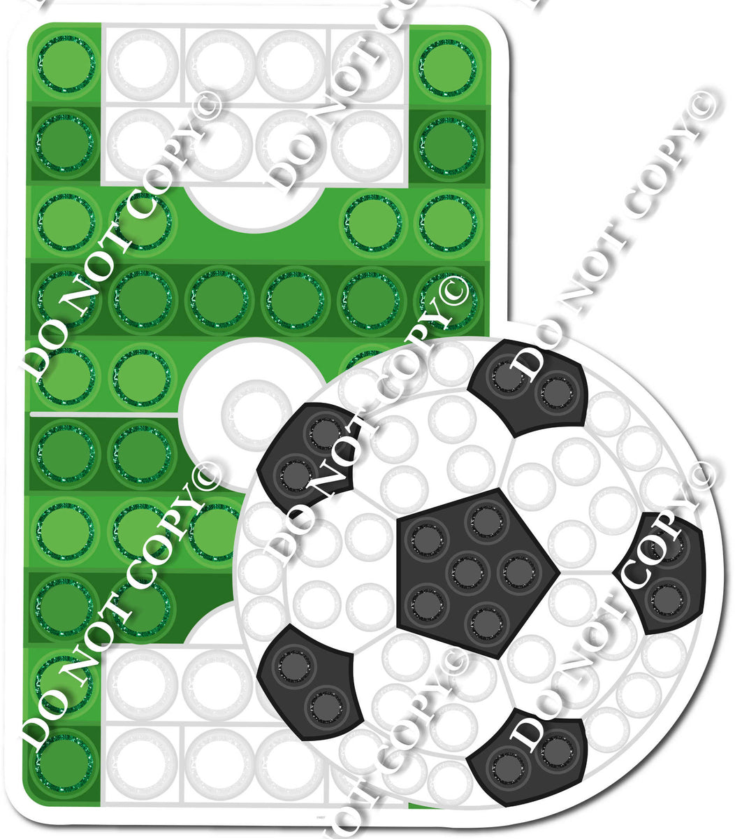 Pop It Soccer Ball & Field| Sign Swag USA