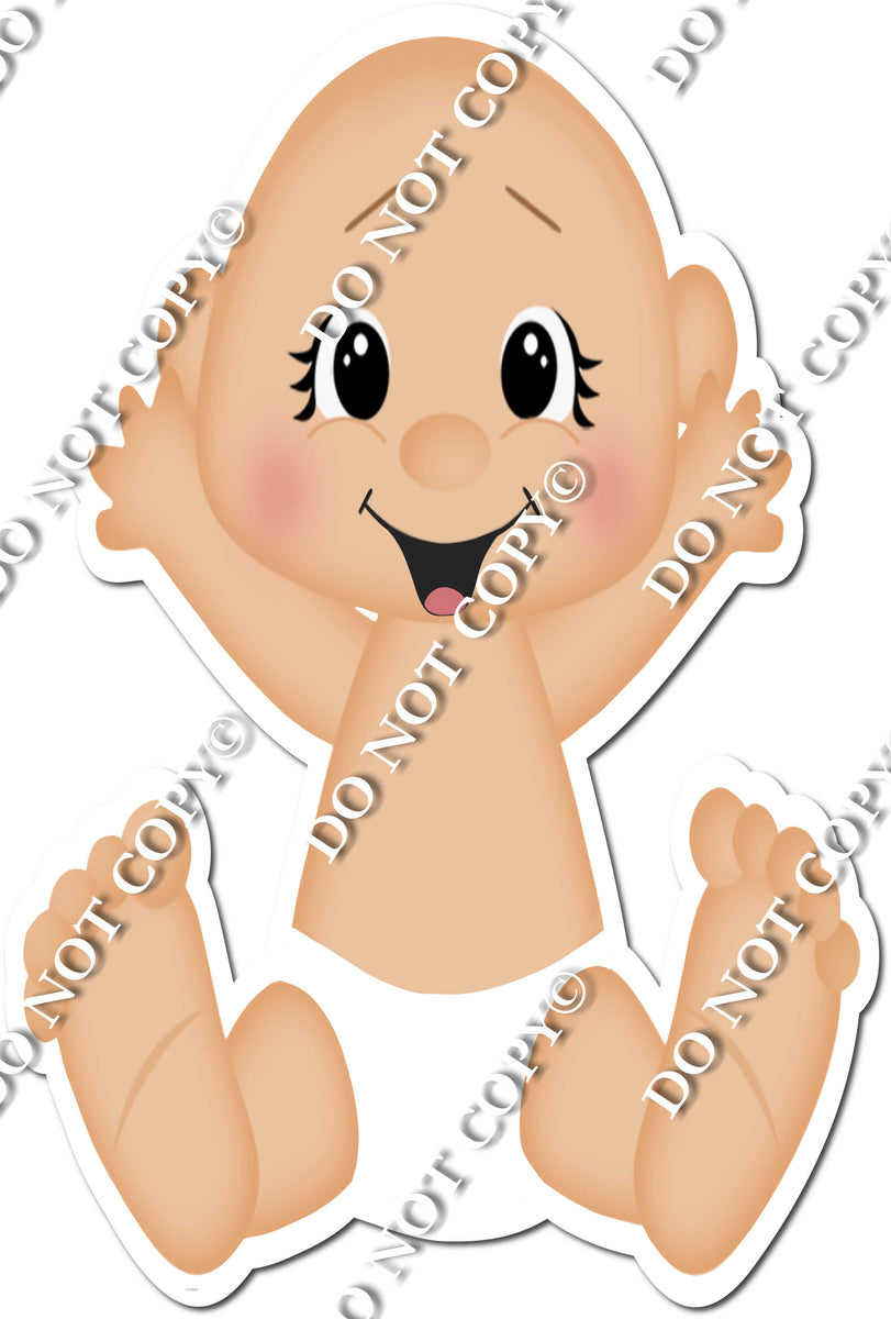 Baby in Diapers| Sign Swag USA