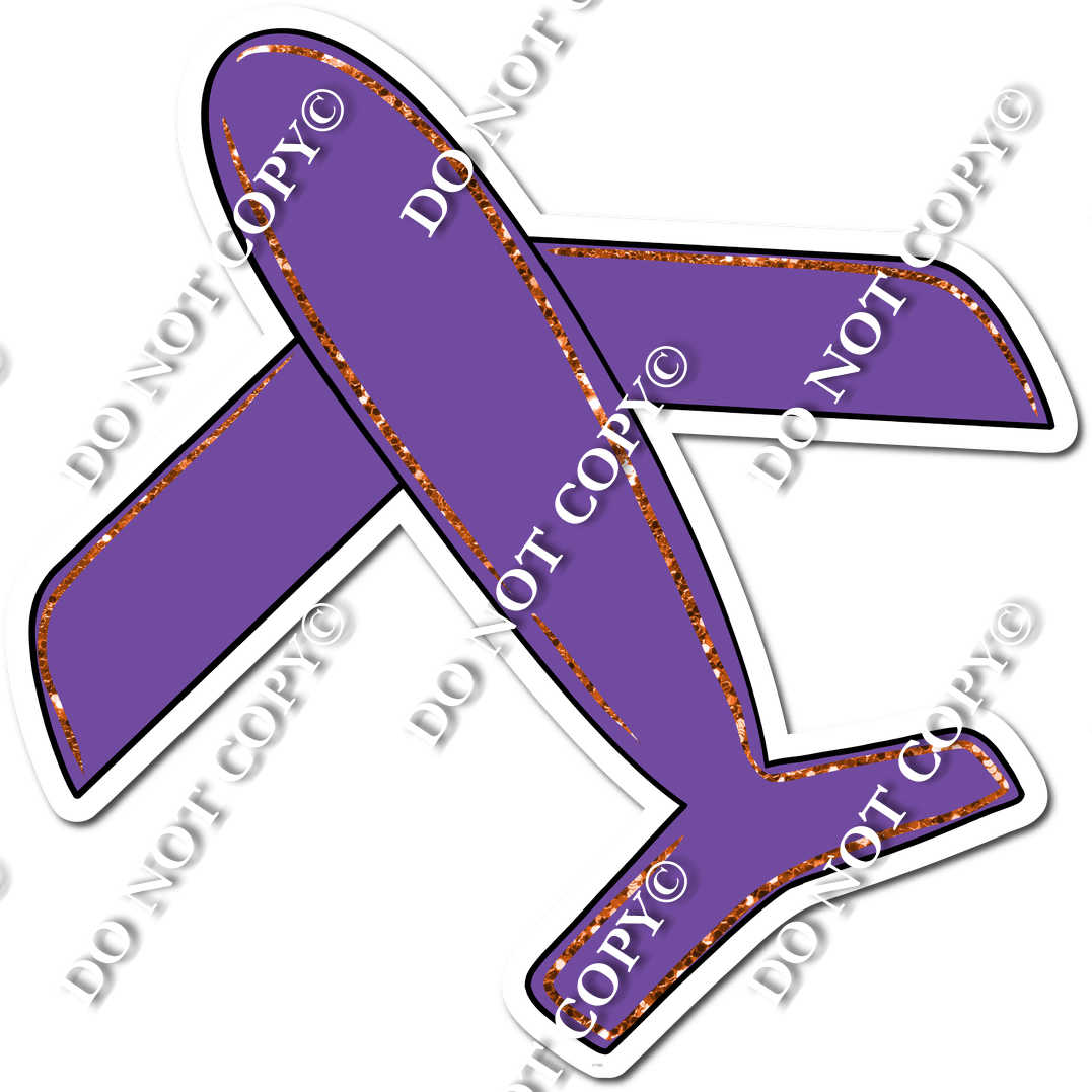 Purple Plane| Sign Swag USA