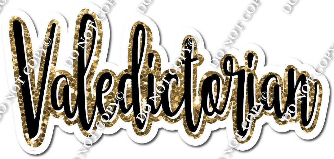 Gold - Valedictorian| Sign Swag USA