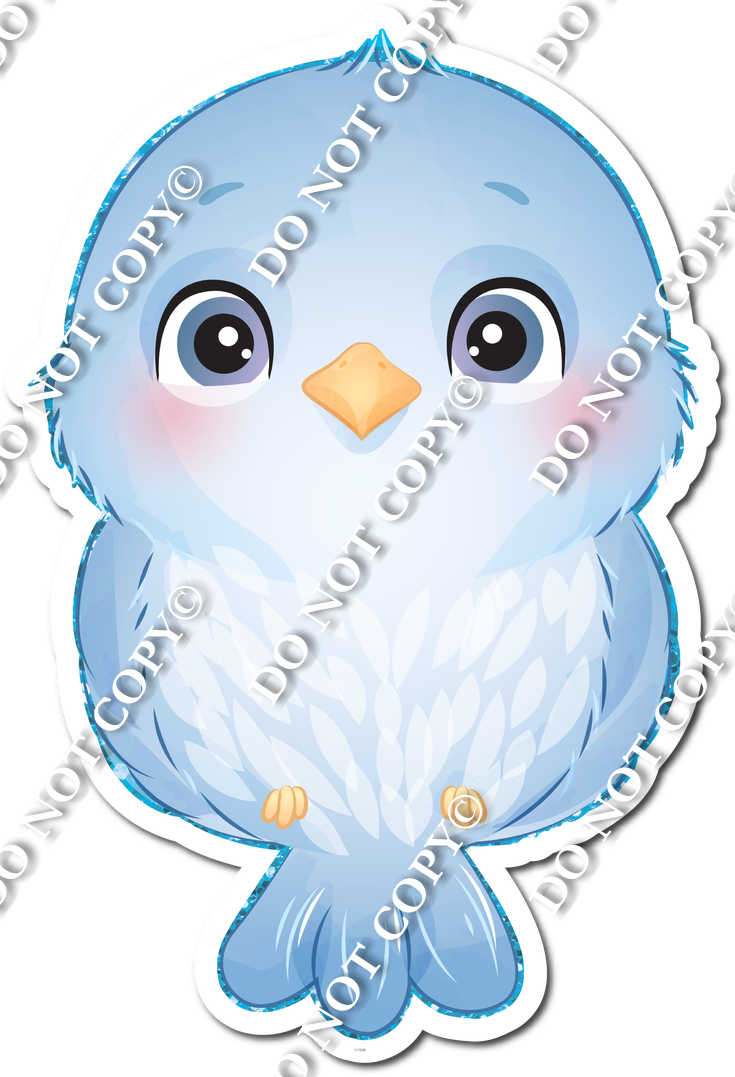 Blue Tweedy Bird - Wings Down| Sign Swag USA