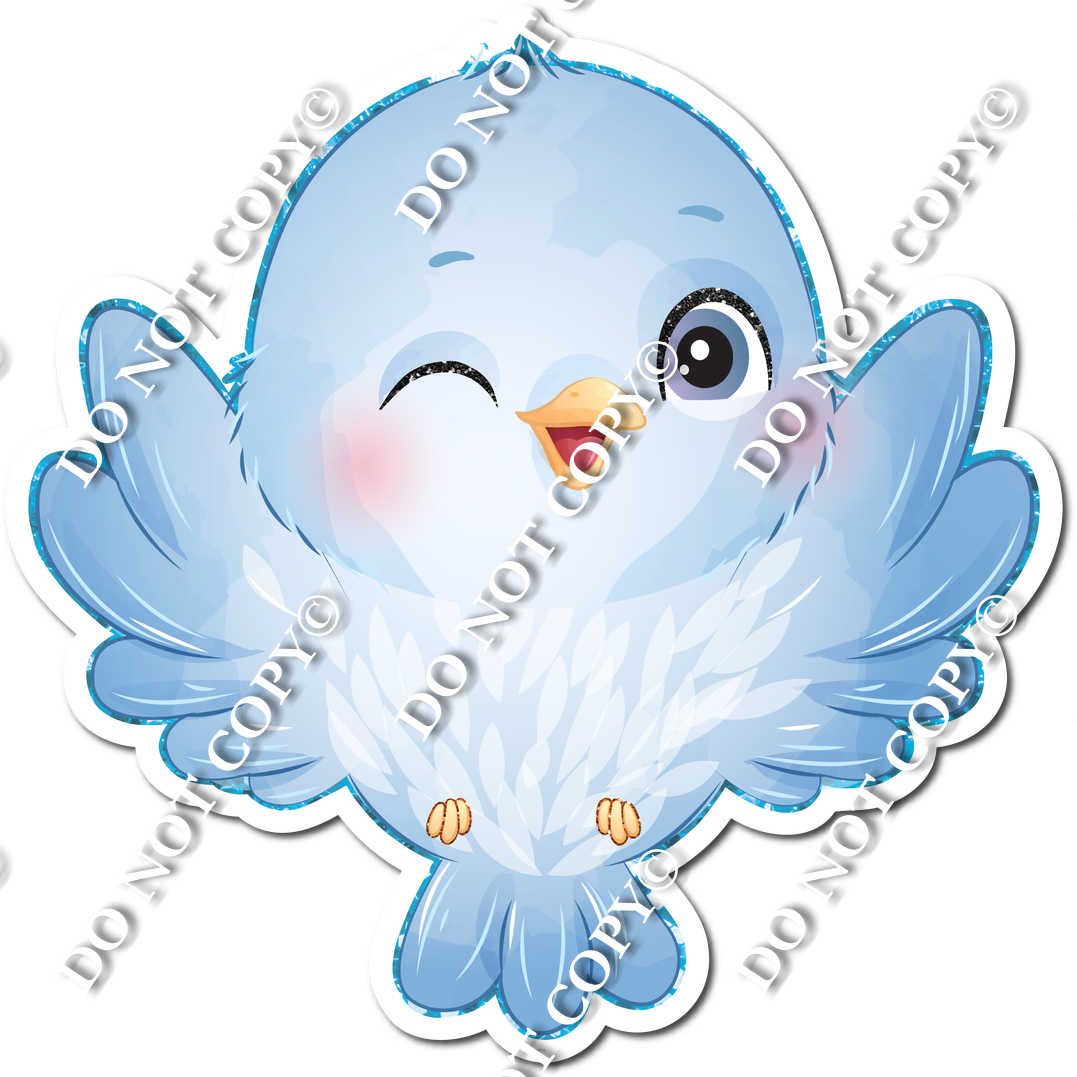 Blue Tweedy Bird - Wings UP| Sign Swag USA