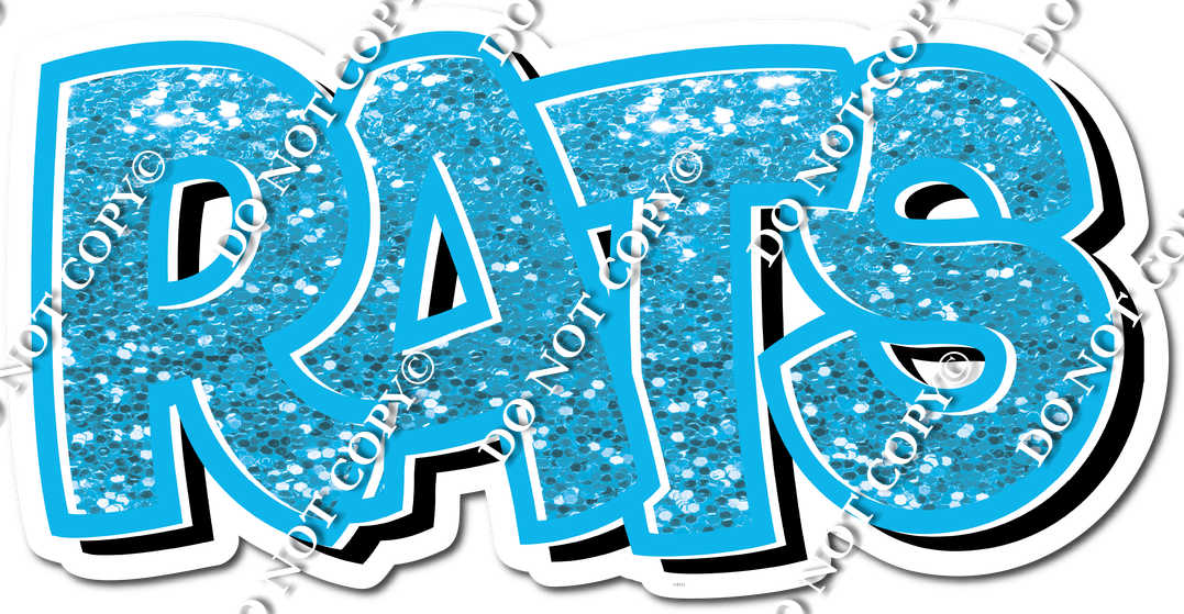 Split BB Font - Caribbean Sparkle Cong Rats Statement w/ Variants| Sign ...