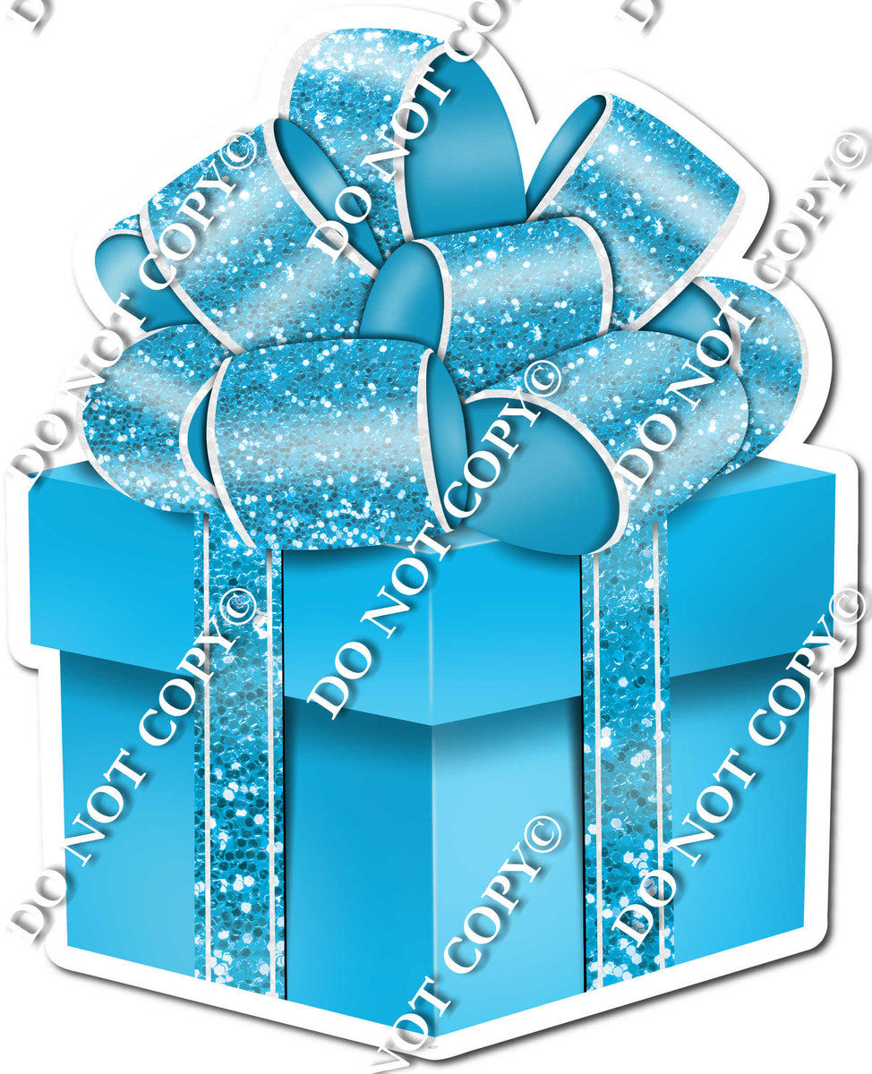 Sparkle - Caribbean Box & Caribbean Ribbon Present - Style 2| Sign Swag USA