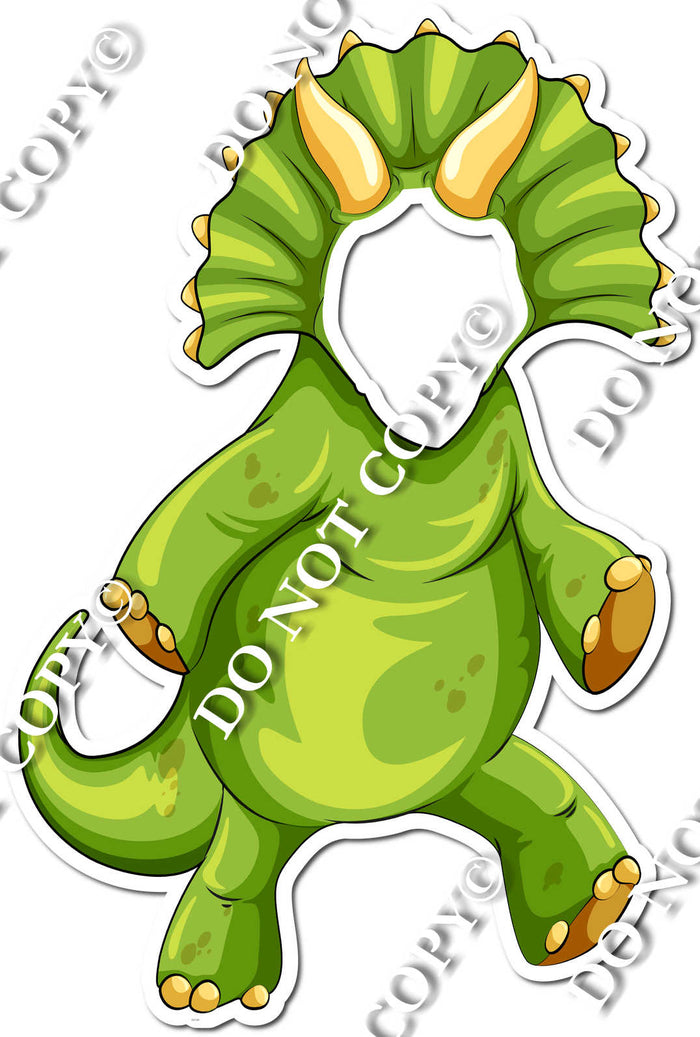 Dinosaur Face Cutout| Sign Swag USA