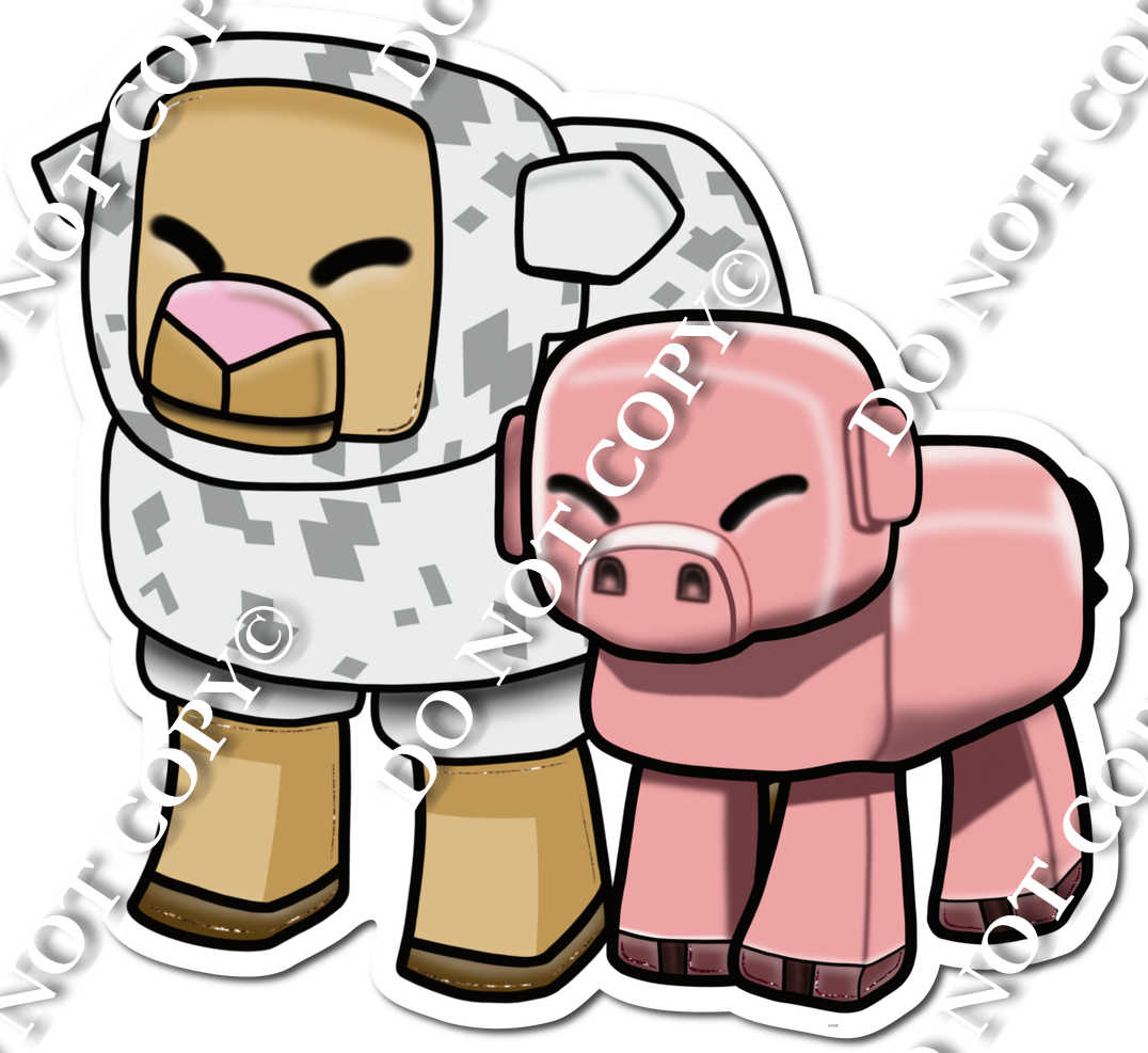 Sheep & Pig| Sign Swag USA