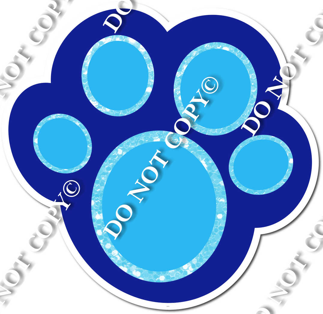 Toddler - Blue Dog Print| Sign Swag USA