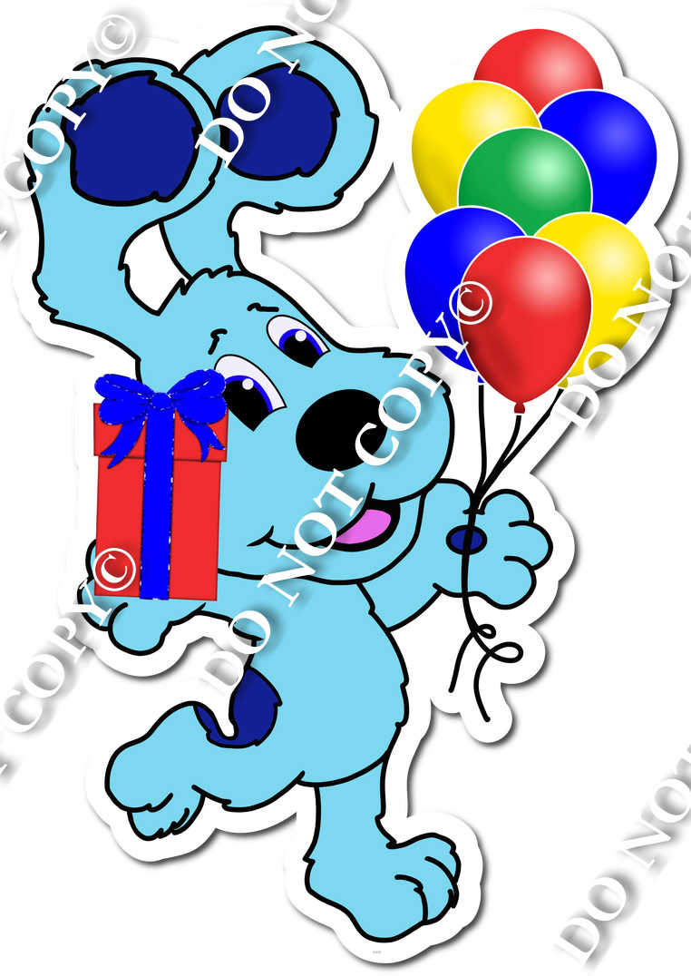 Toddler - Blue Dog - Left| Sign Swag USA