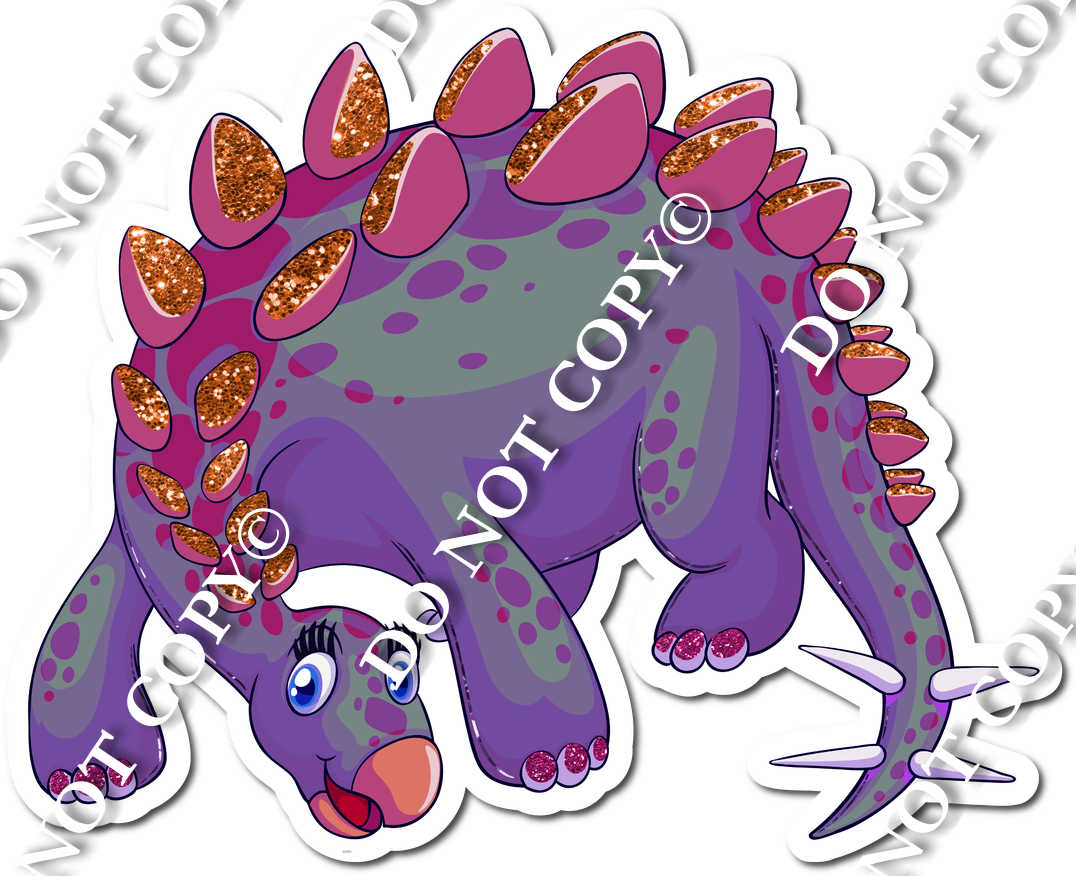 Purple Dinosaur| Sign Swag USA
