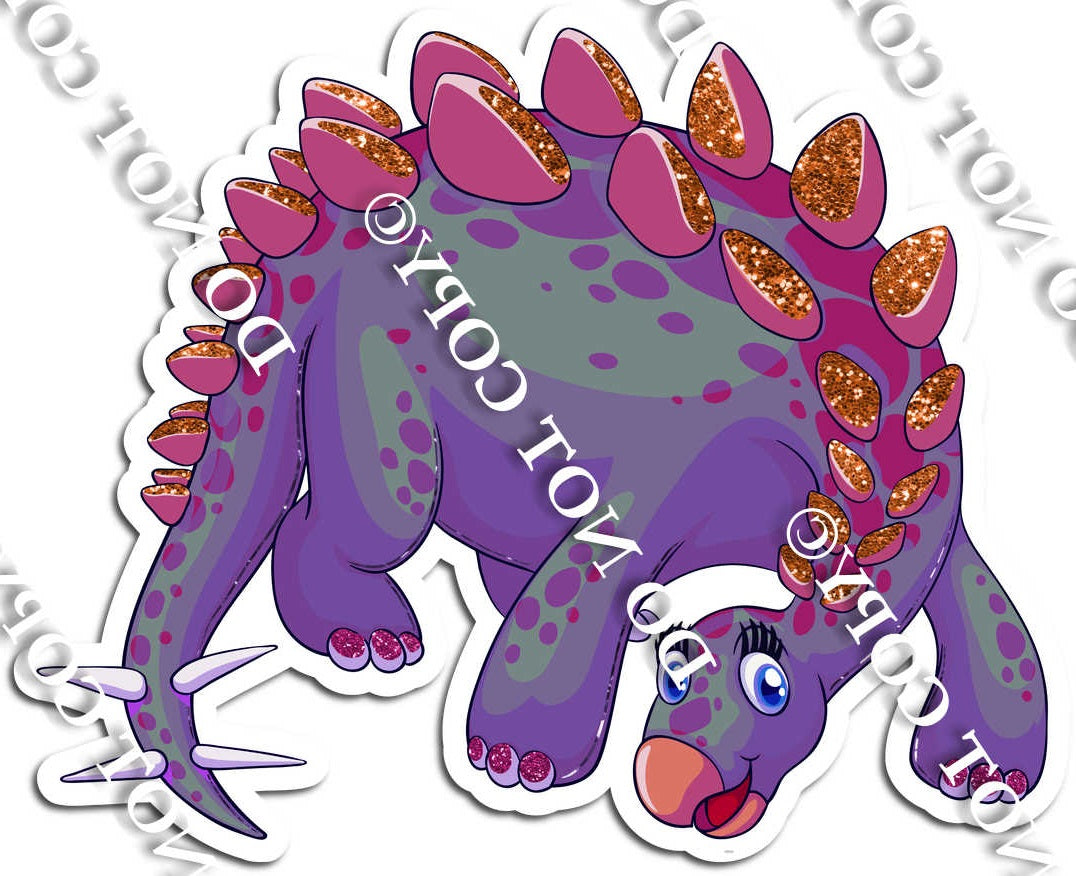 Purple Dinosaur| Sign Swag USA