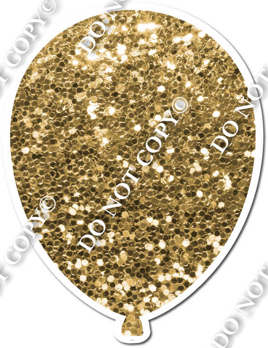 Sparkle - Gold Balloon| Sign Swag USA
