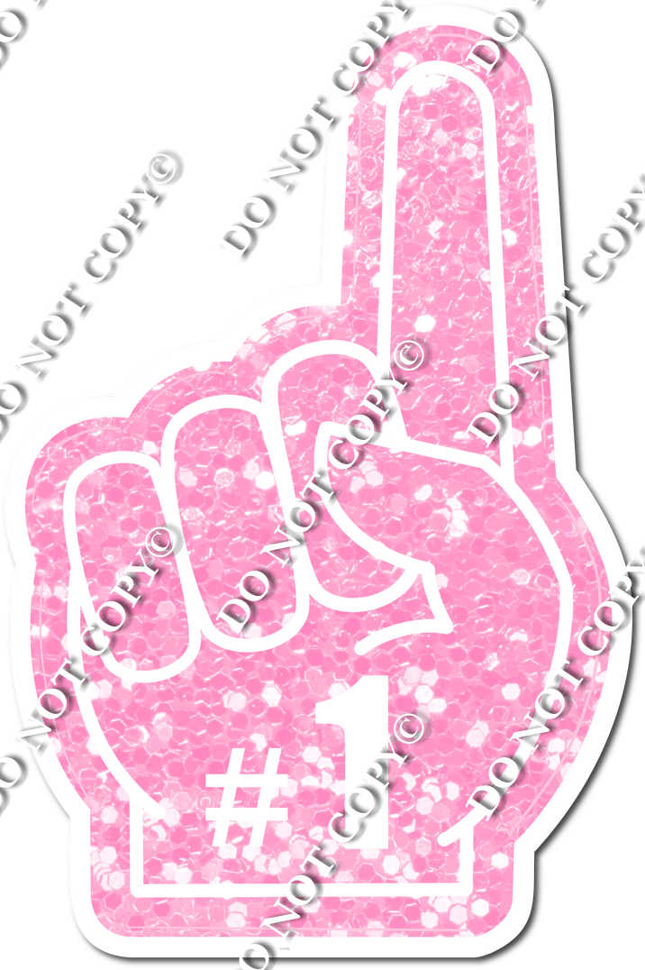 Foam Finger - Sparkle| Sign Swag USA