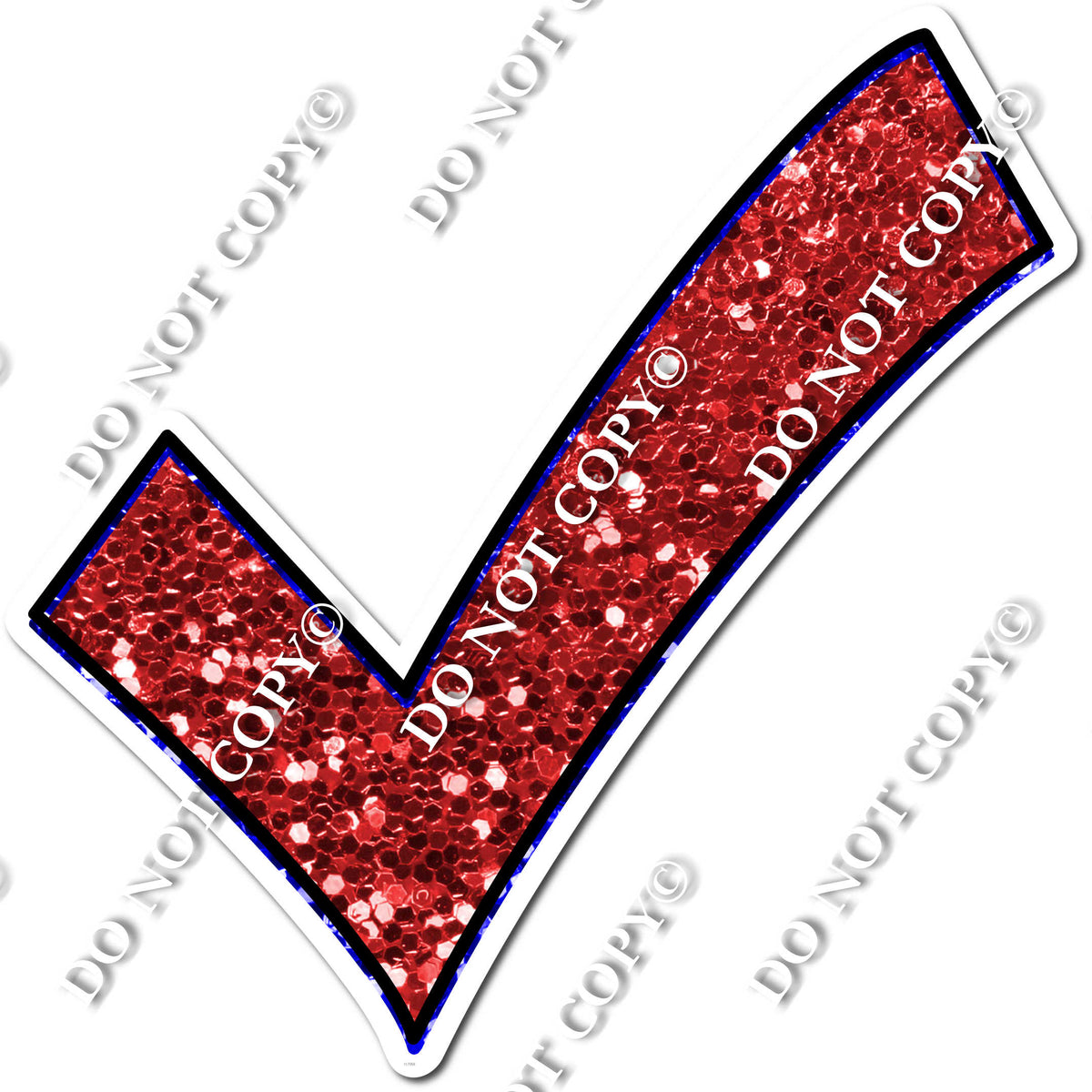 Red & Blue Check Mark| Sign Swag USA