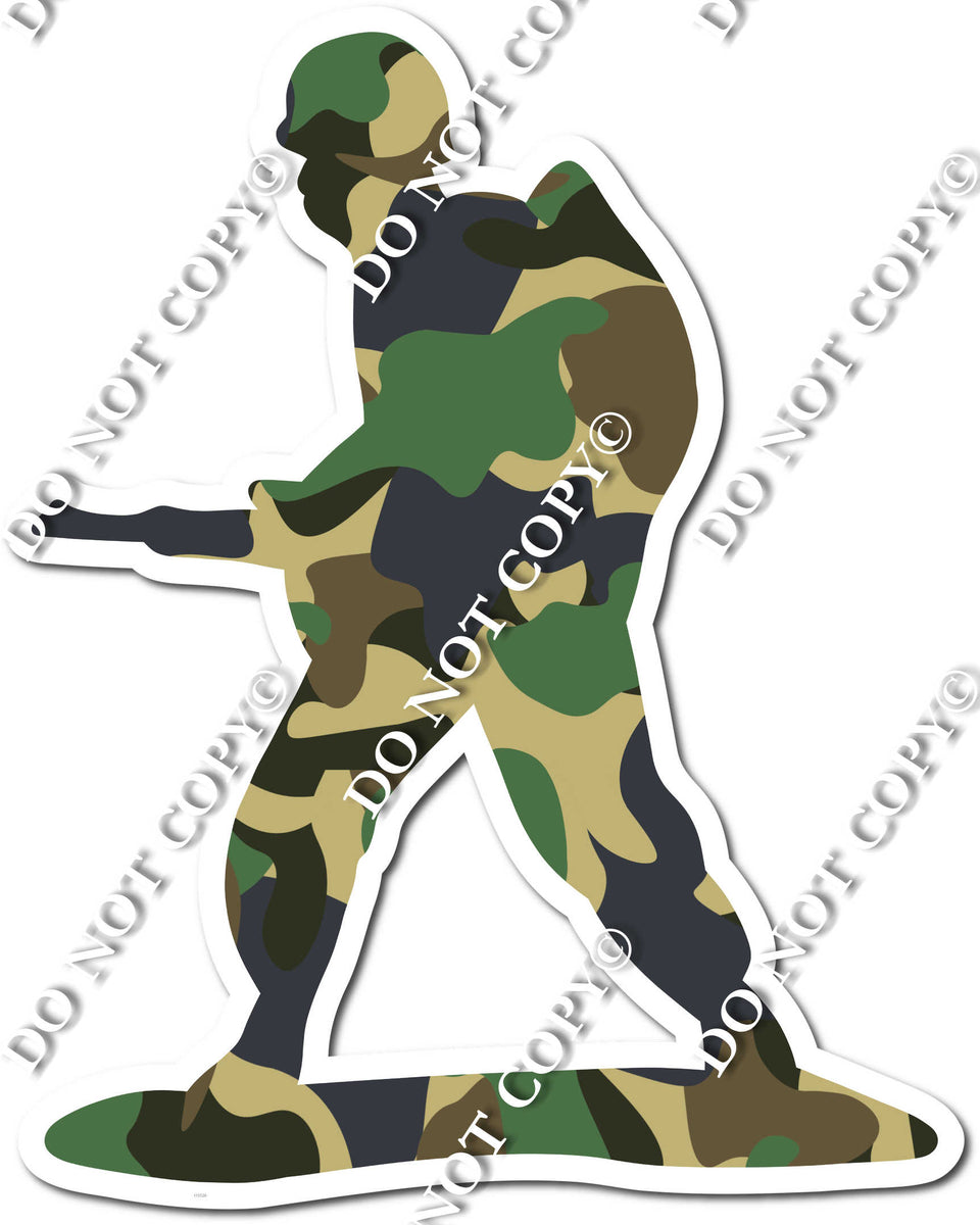 Army Soldier Walking w/ Variants| Sign Swag USA