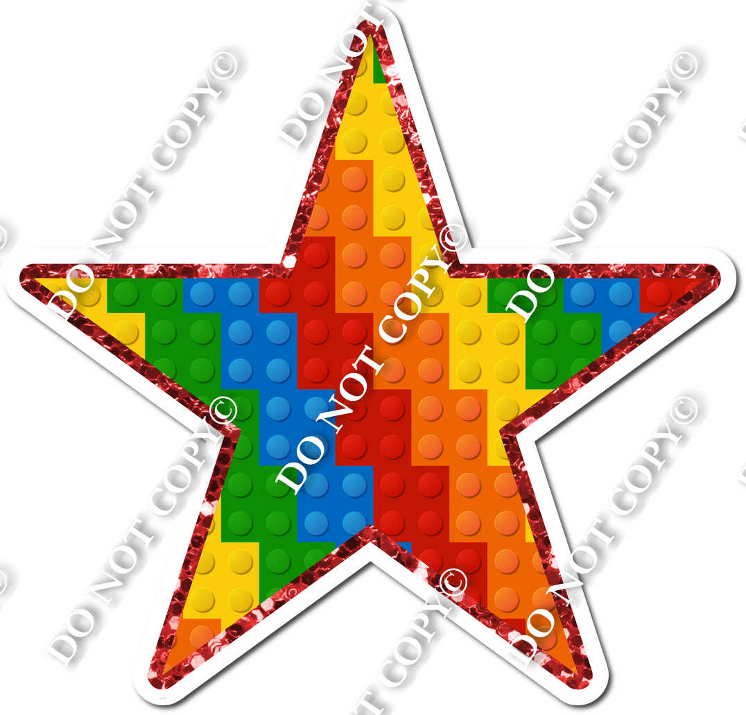 Building Blocks Star| Sign Swag USA