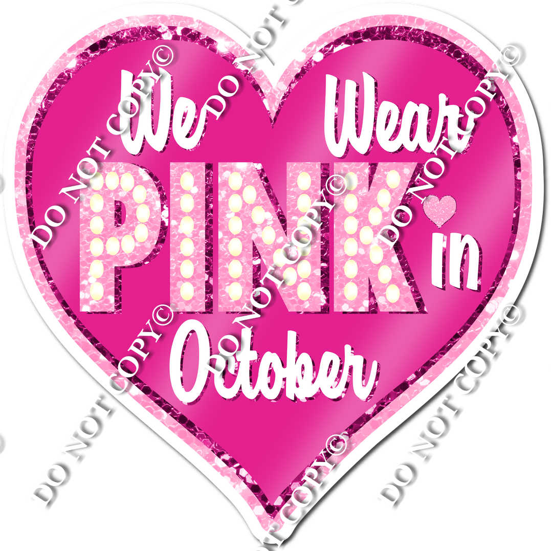 Purple Sparkle Heart Yard Sign| Sign Swag USA