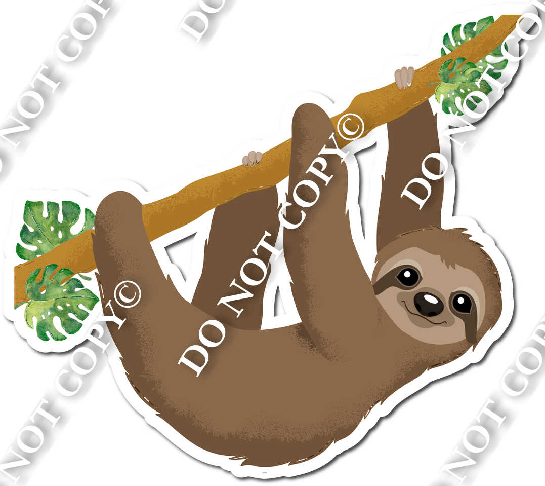 Sloth Climbing| Sign Swag USA