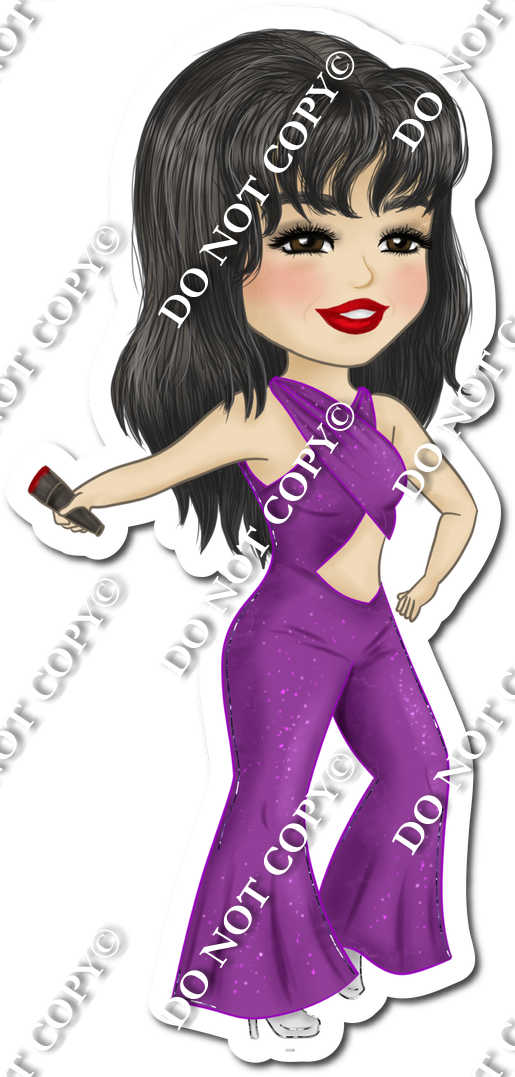 Selena in Purple| Sign Swag USA