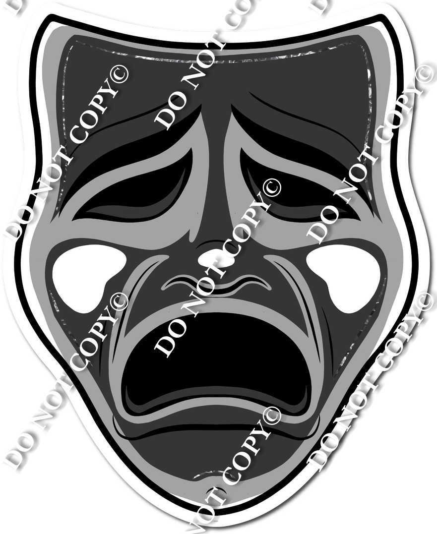 Drama Mask Sad| Sign Swag USA
