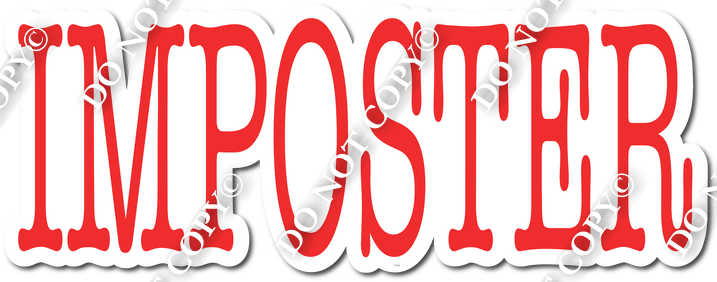 Imposter| Sign Swag USA