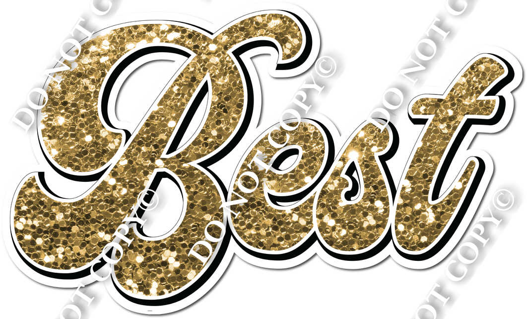 Best Gold Sparkle| Sign Swag USA