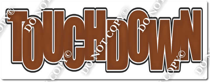 Touchdown Statement Yard Sign| Sign Swag USA