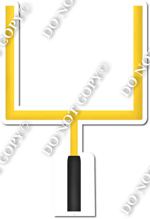Goal Post Yard Sign| Sign Swag USA