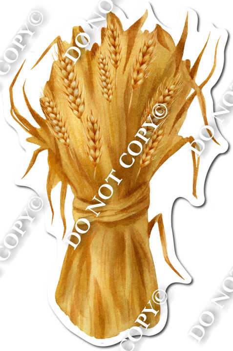 Vertical Wheat Stack Yard Sign| Sign Swag USA