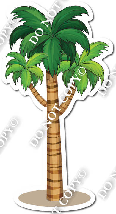 Skinny Palm Tree Yard Sign| Sign Swag USA