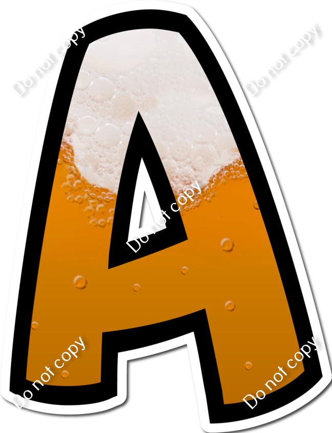 BB 12" Individuals - Beer| Sign Swag USA