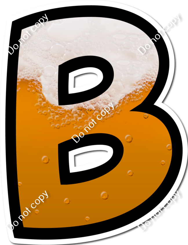 BB 12" Individuals - Beer| Sign Swag USA