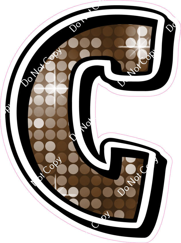 GR 12" Individuals - Chocolate Disco| Sign Swag USA