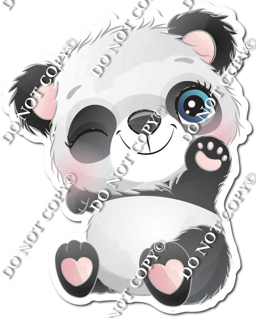 Panda - Winking| Sign Swag USA