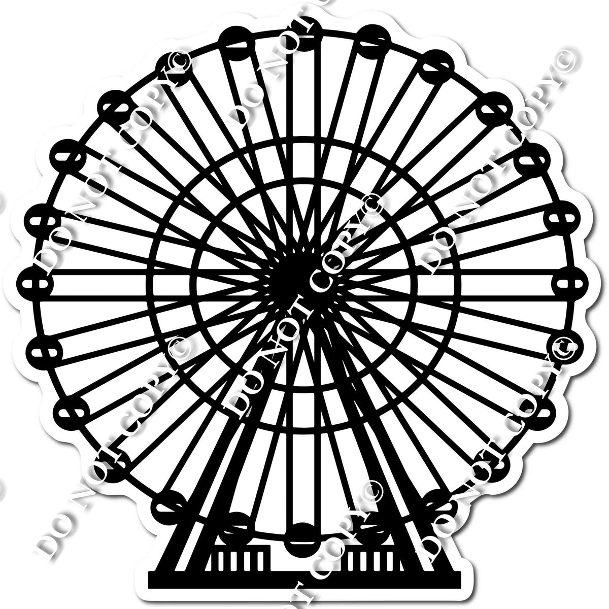 Circus - Ferris Wheel| Sign Swag USA