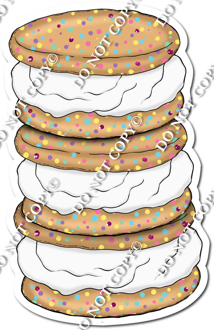 Stacked Ice Cream Sandwiches| Sign Swag USA