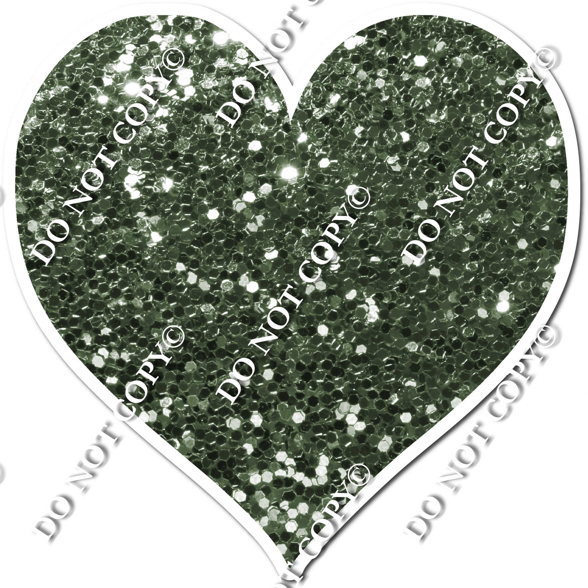 Sparkle - Sage Heart| Sign Swag USA