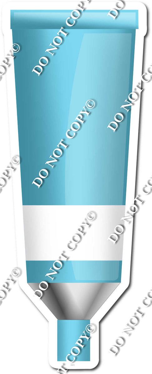 Baby Blue - Vertical Paint Tube| Sign Swag USA