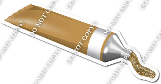 Gold - Paint Tube| Sign Swag USA
