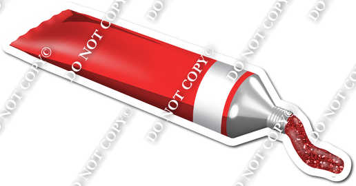 Red - Paint Tube w/ Variants| Sign Swag USA