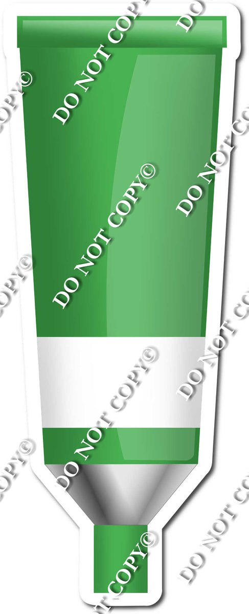 Lime - Vertical Paint Tube| Sign Swag USA