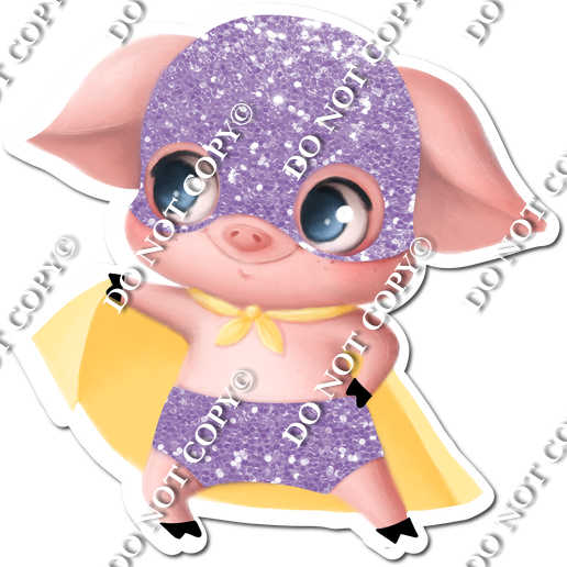 Pig with Cape| Sign Swag USA