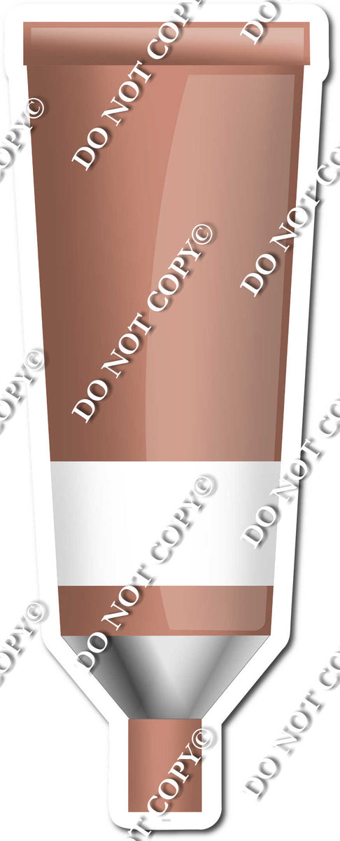 Rose Gold - Vertical Paint Tube| Sign Swag USA