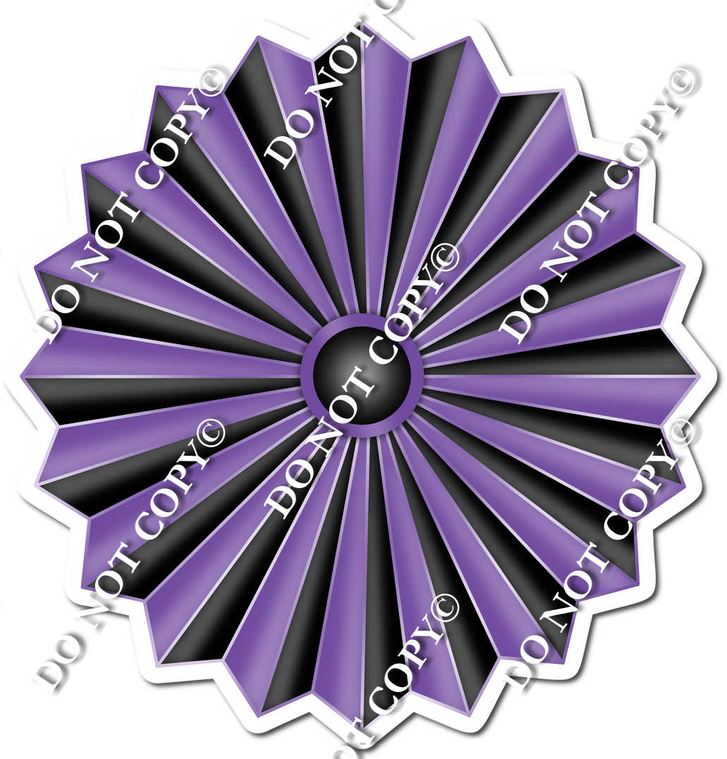 Flat Black, Purple Fan| Sign Swag USA