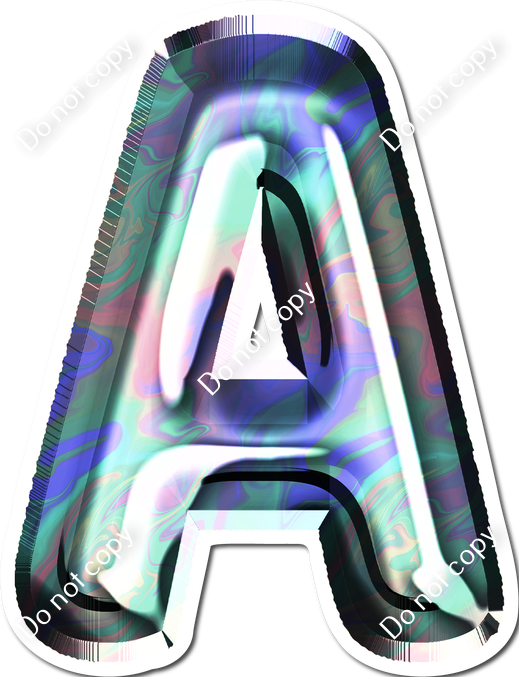 Foil 12" Individuals - Holographic Foil| Sign Swag USA