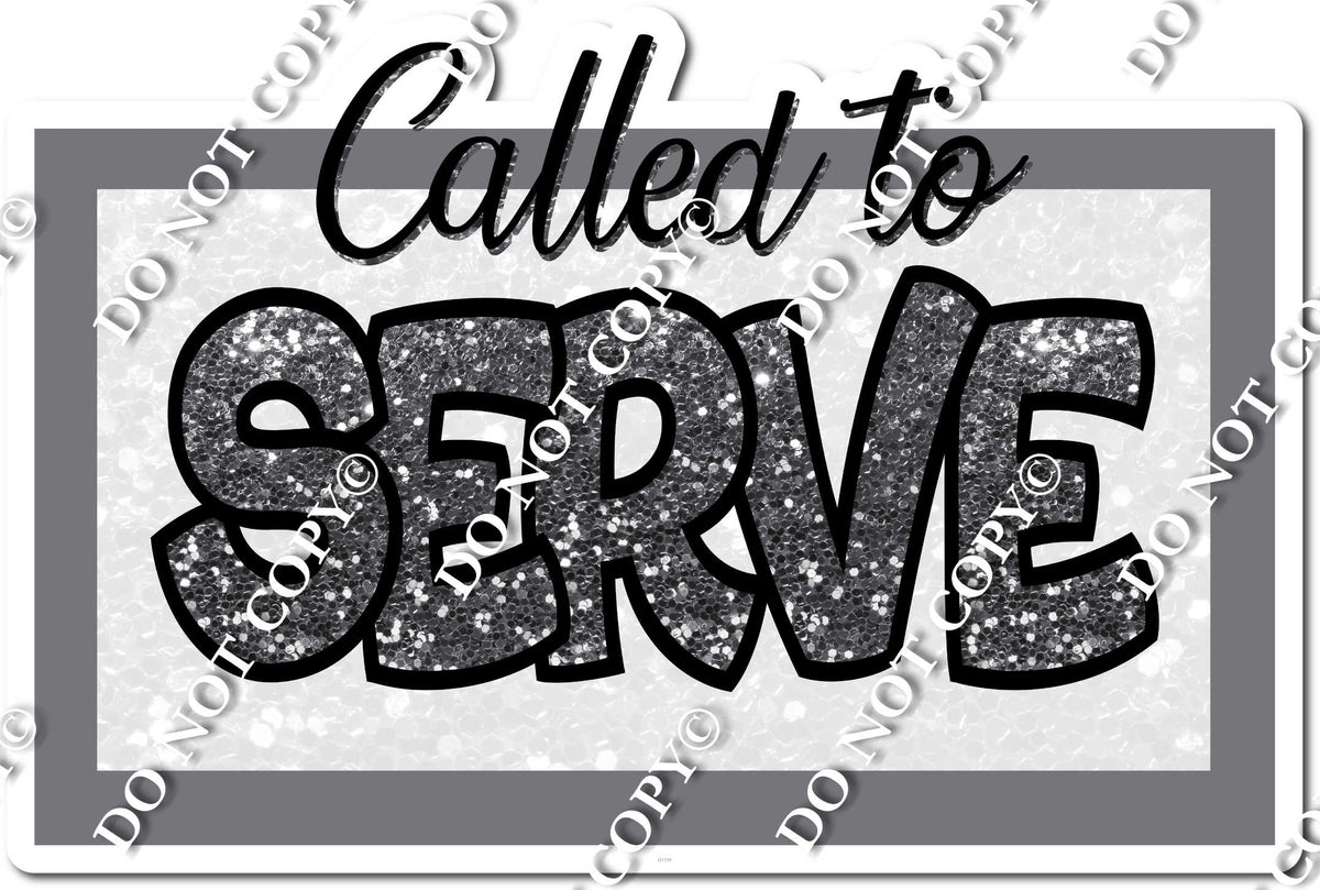 Silver - Called to Serve Statement| Sign Swag USA